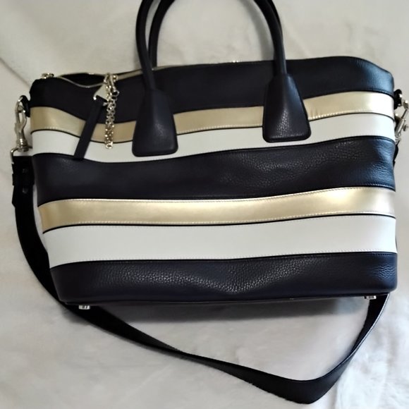 Escada | Bags | Escada Leather Tote Bag | Poshmark